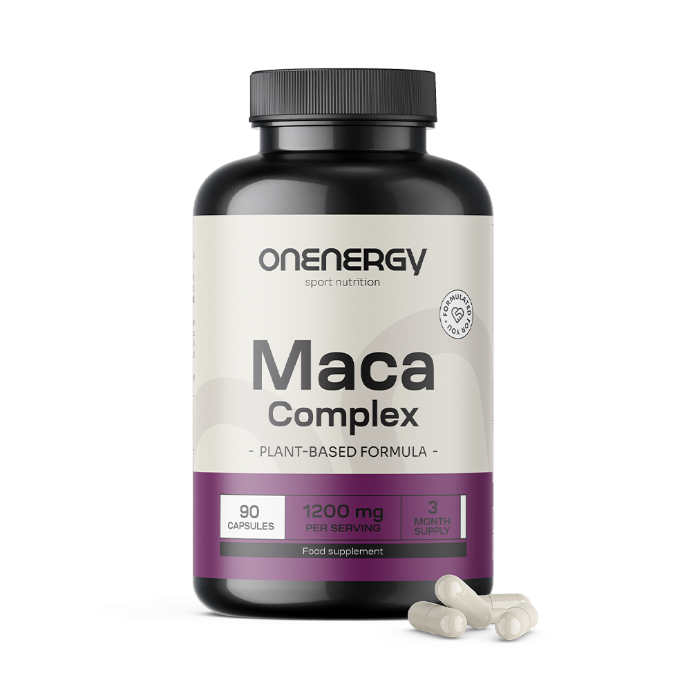 Maca complex 1200 mg, 90 de capsule - On-Energy.ro