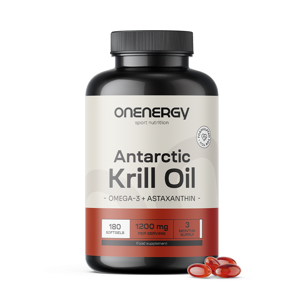 Ulei de krill 1200 mg, 180 de capsule moi - On-Energy.ro